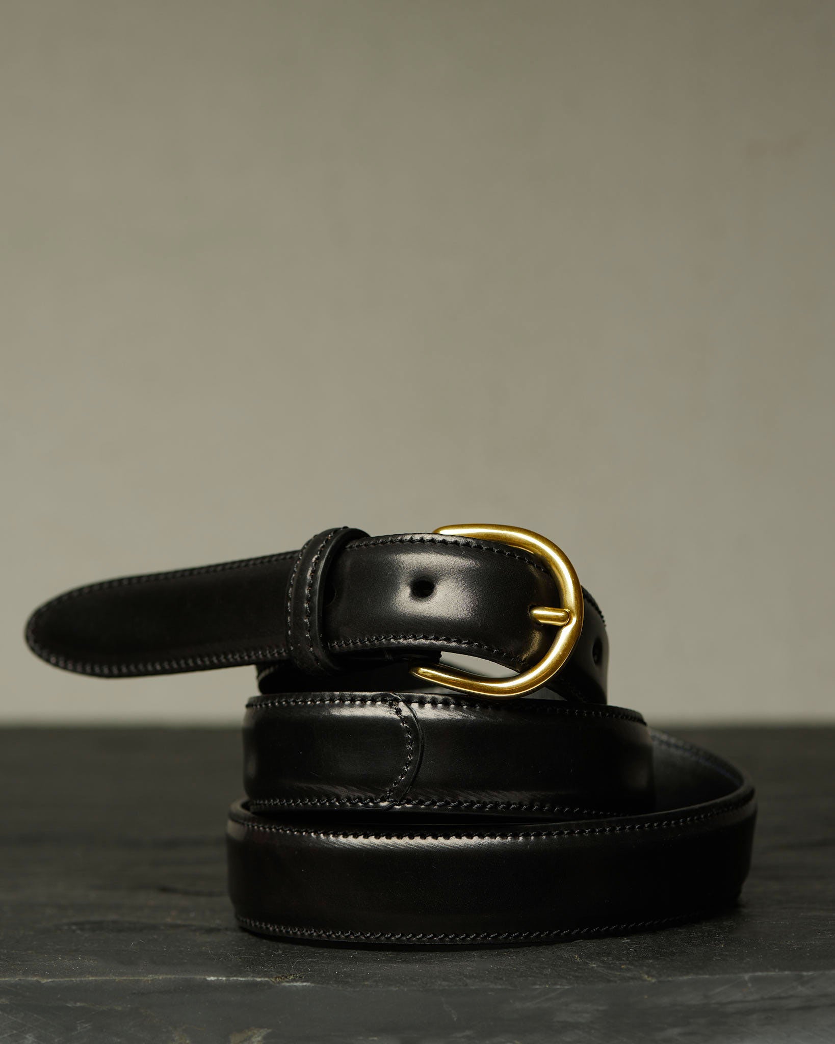 Nonpareil Cordovan Belt in Black – Rubato